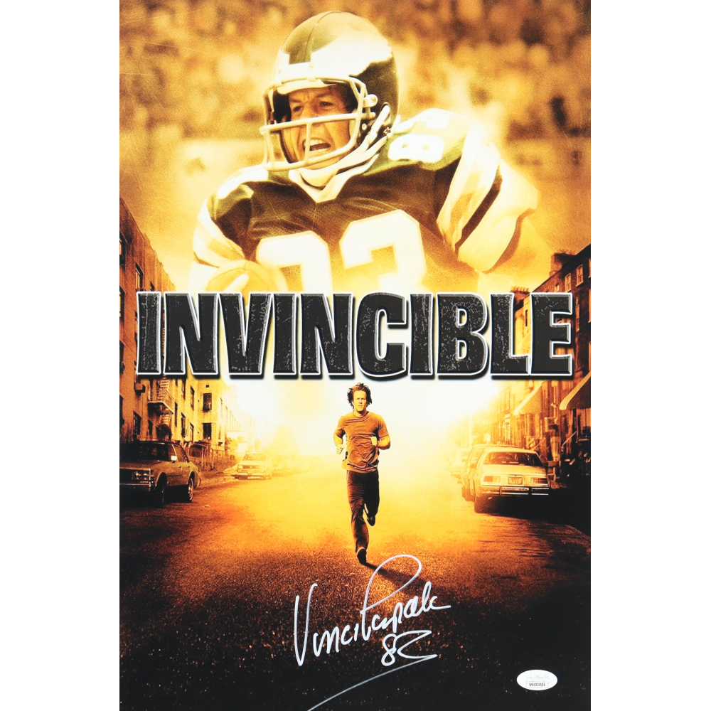 Vince Papale Signed "Invincible" 11x17 Photo (JSA & Gameday) | Pristine ...