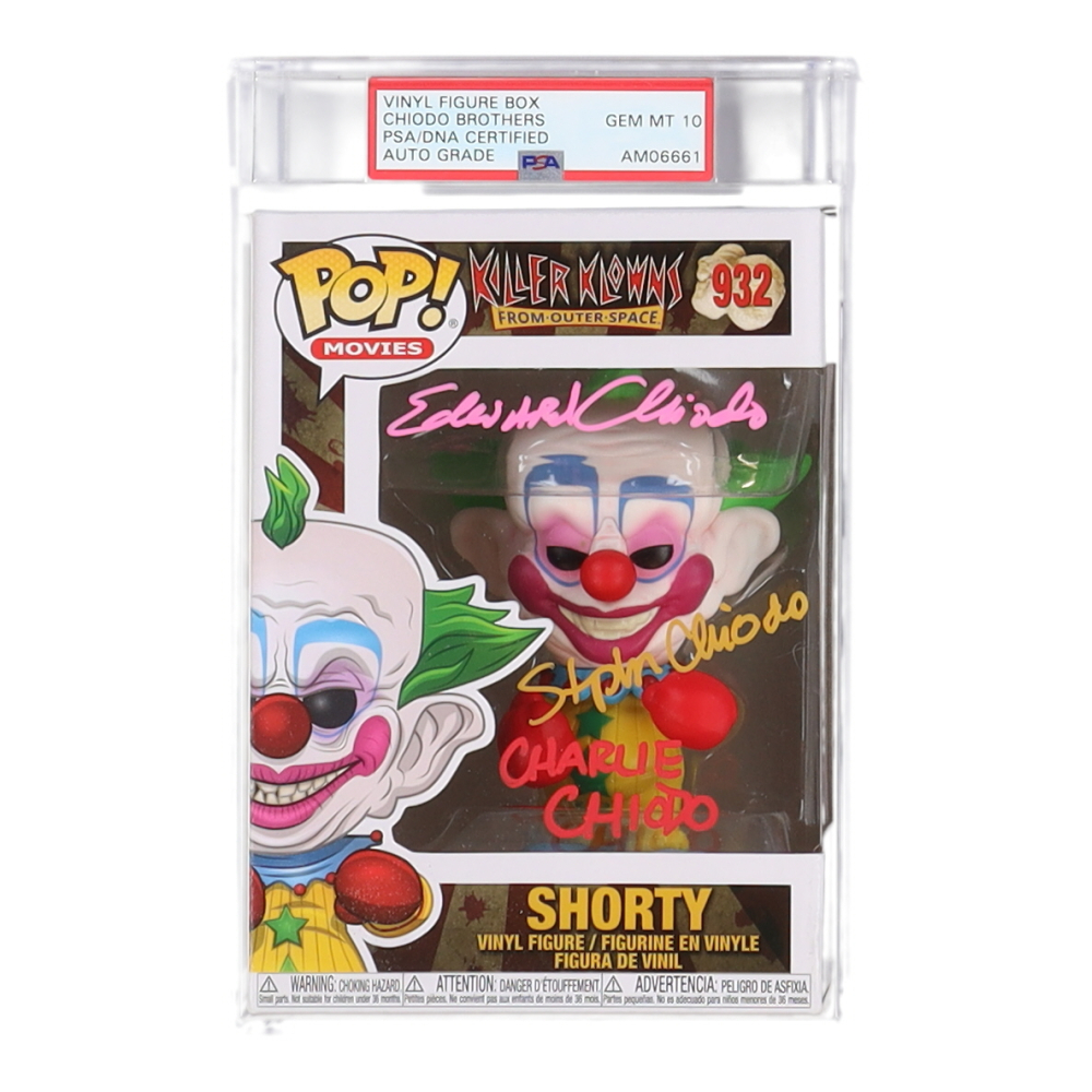 Stephen, Charles & Edward Chiodo Signed "Killer Klowns From Outer Space ...