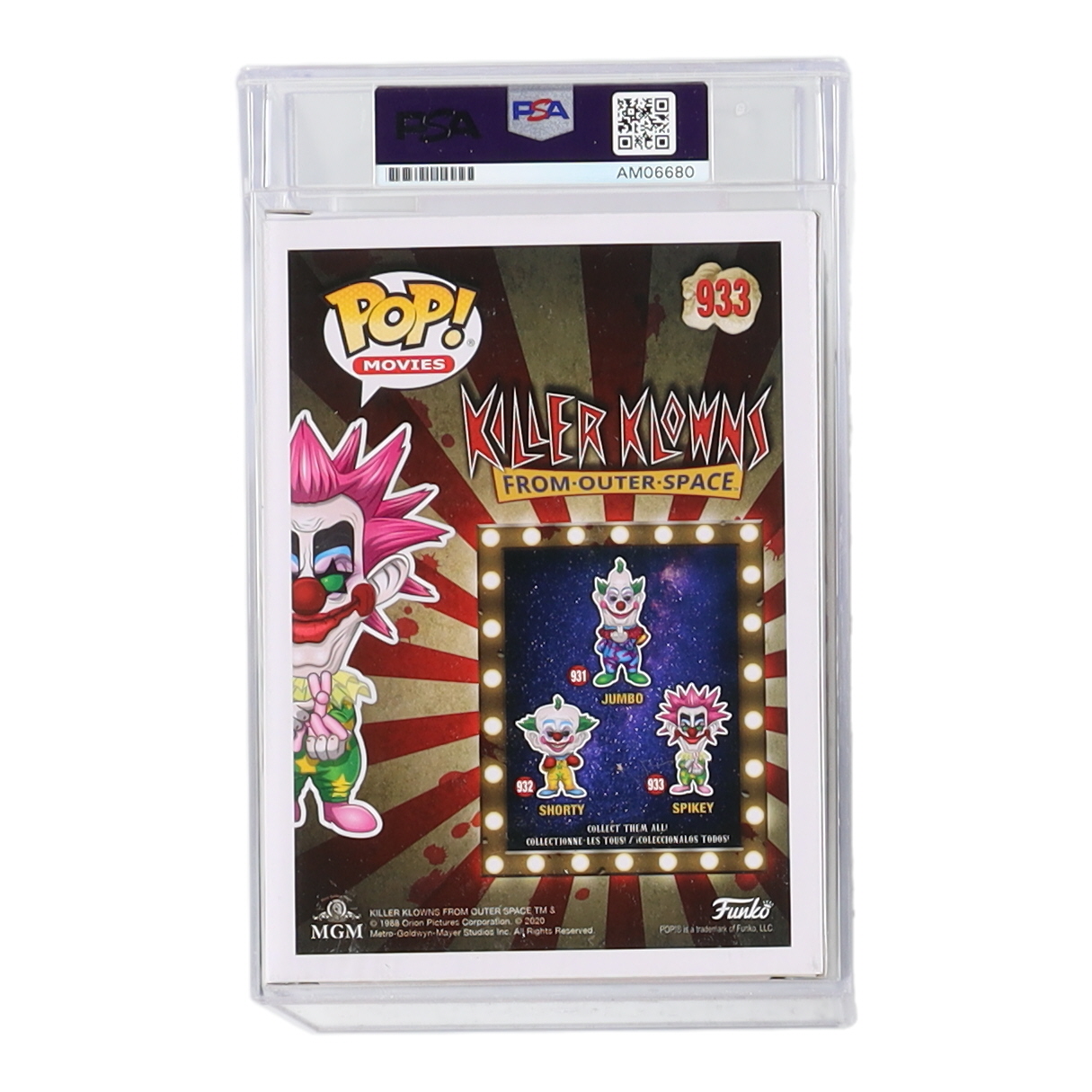 Stephen, Charles & Edward Chiodo Signed "Killer Klowns From Outer Space ...