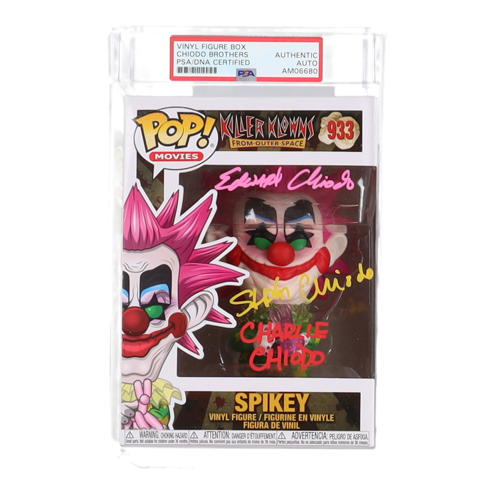 Stephen, Charles & Edward Chiodo Signed "Killer Klowns From Outer Space ...