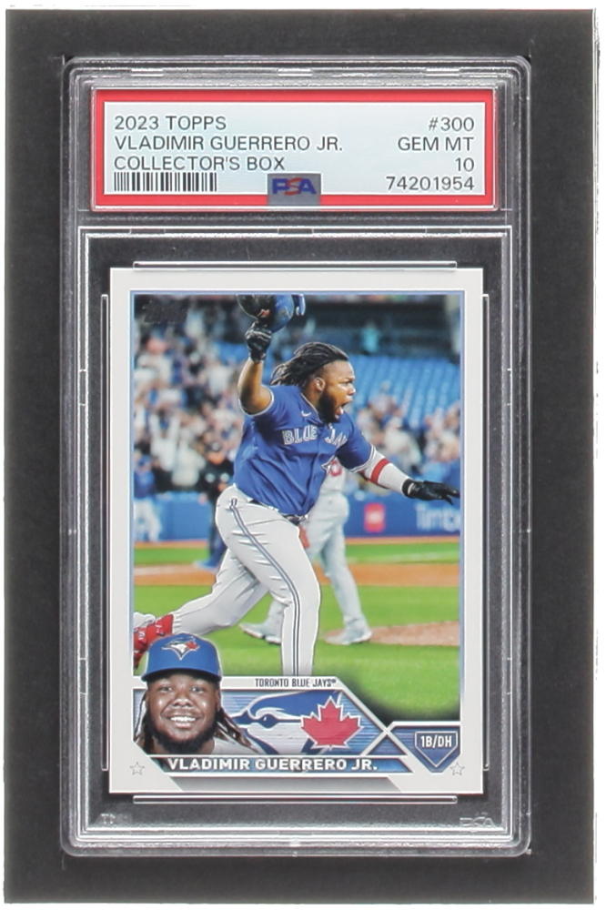 Vladimir Guerrero Jr. 2023 Topps #300 (PSA 10) | Pristine Auction