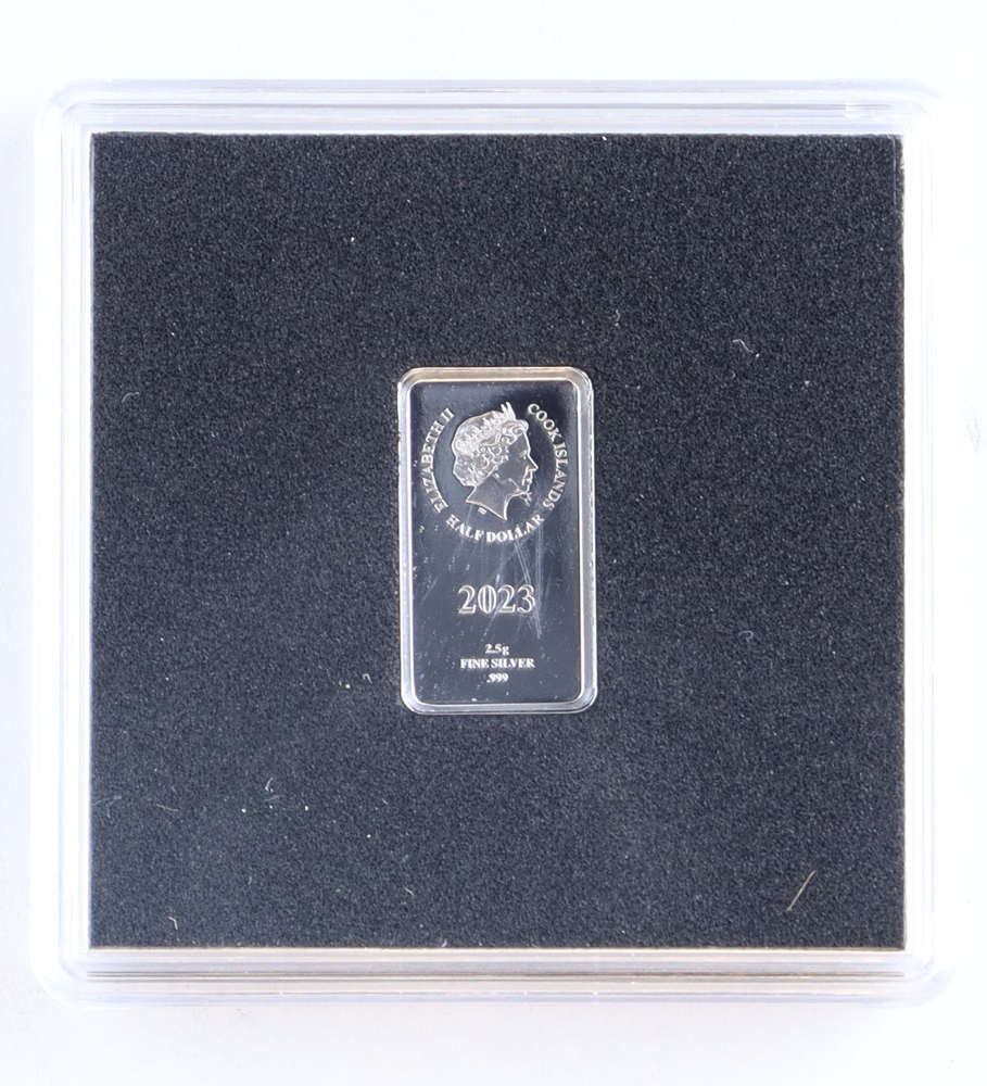 2023 "The Lord of the Rings" Frodo Baggins 2.5 G .999 Fine Silver Bar ...