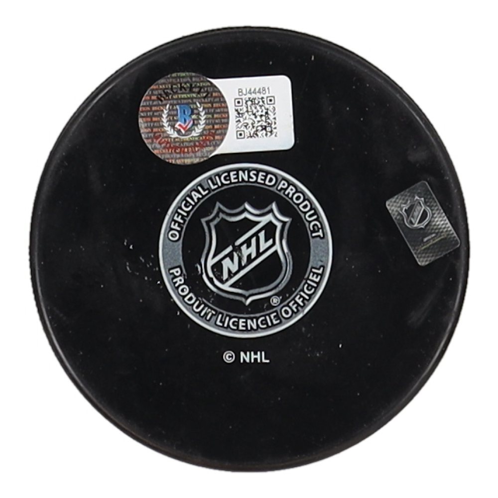 Pierre Engvall Signed Islanders Logo Hockey Puck (Beckett) | Pristine ...