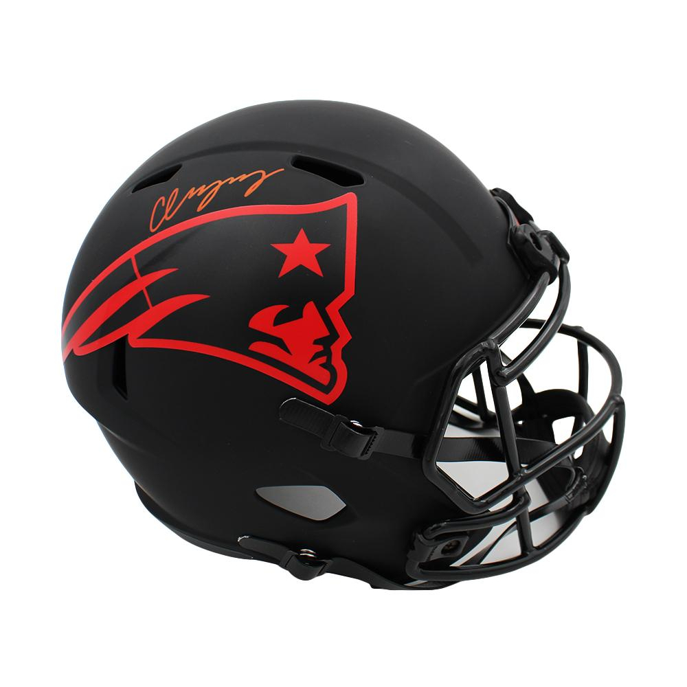 Christian Gonzalez Signed Patriots Full-Size Eclipse Alternate Speed ...