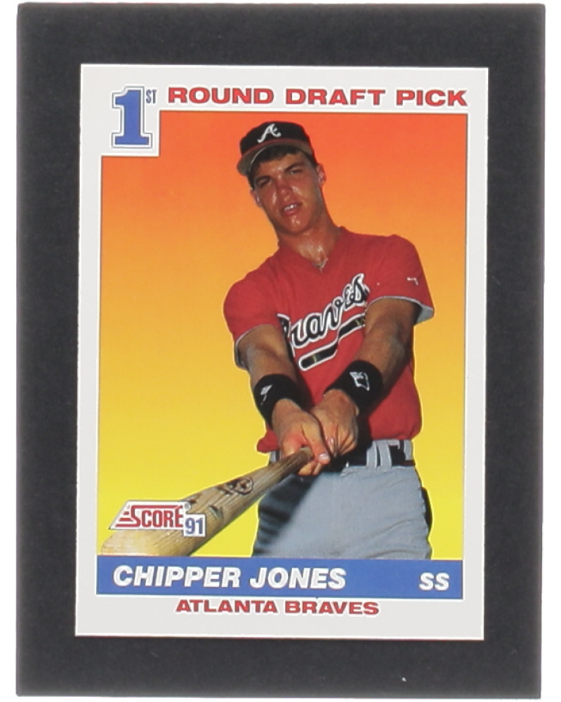 Chipper Jones 1991 Score #671 RC | Pristine Auction