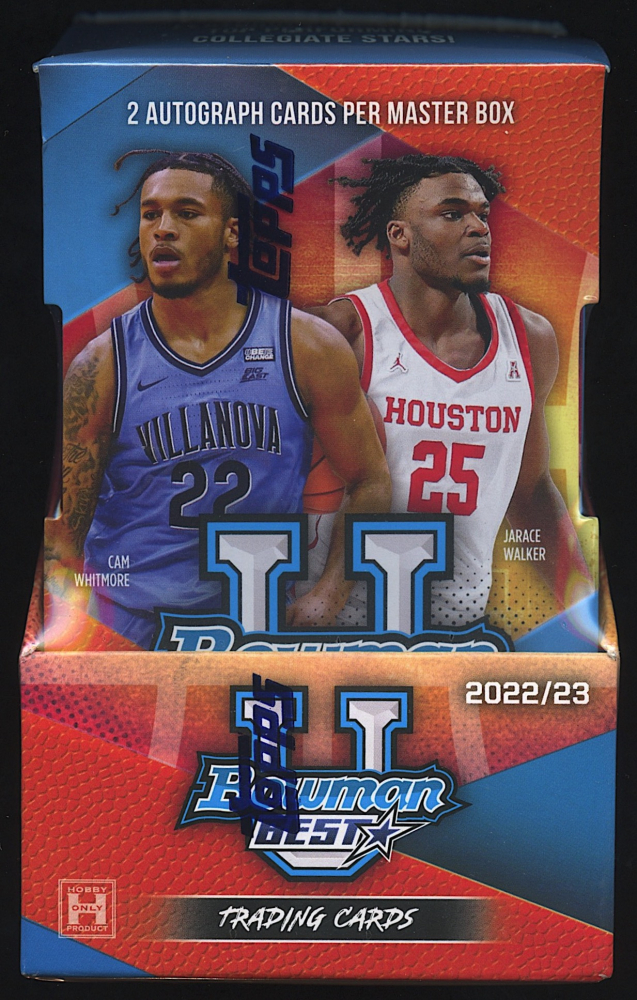 2022-23 Bowman University's Best Basketball Hobby Box | Pristine Auction