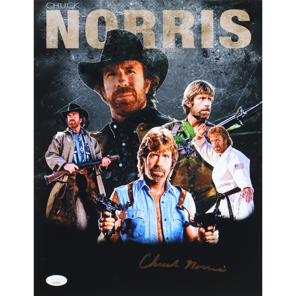 Chuck Norris Signed 11x14 Photo (JSA) | Pristine Auction
