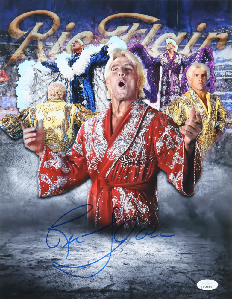 Ric Flair Signed WWE 11x14 Photo (JSA) | Pristine Auction