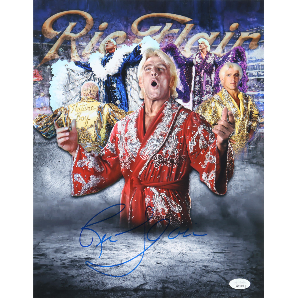Ric Flair Signed WWE 11x14 Photo (JSA) | Pristine Auction