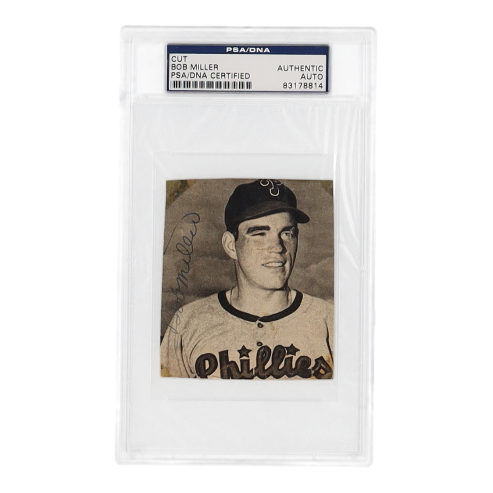 Bob Miller Signed Cut (PSA) | Pristine Auction