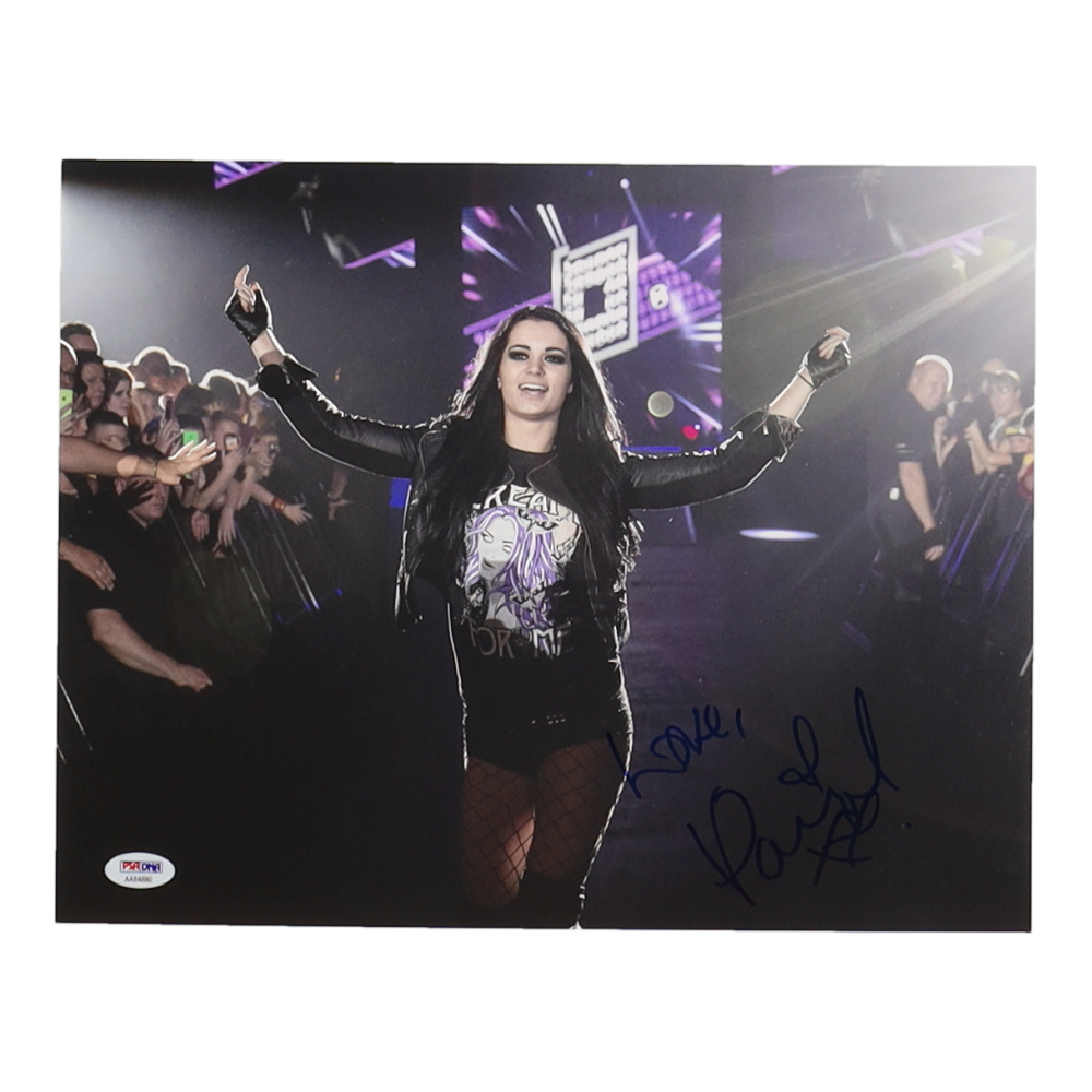 Paige Signed WWE 11x14 Photo Inscribed "Love" (PSA) | Pristine Auction