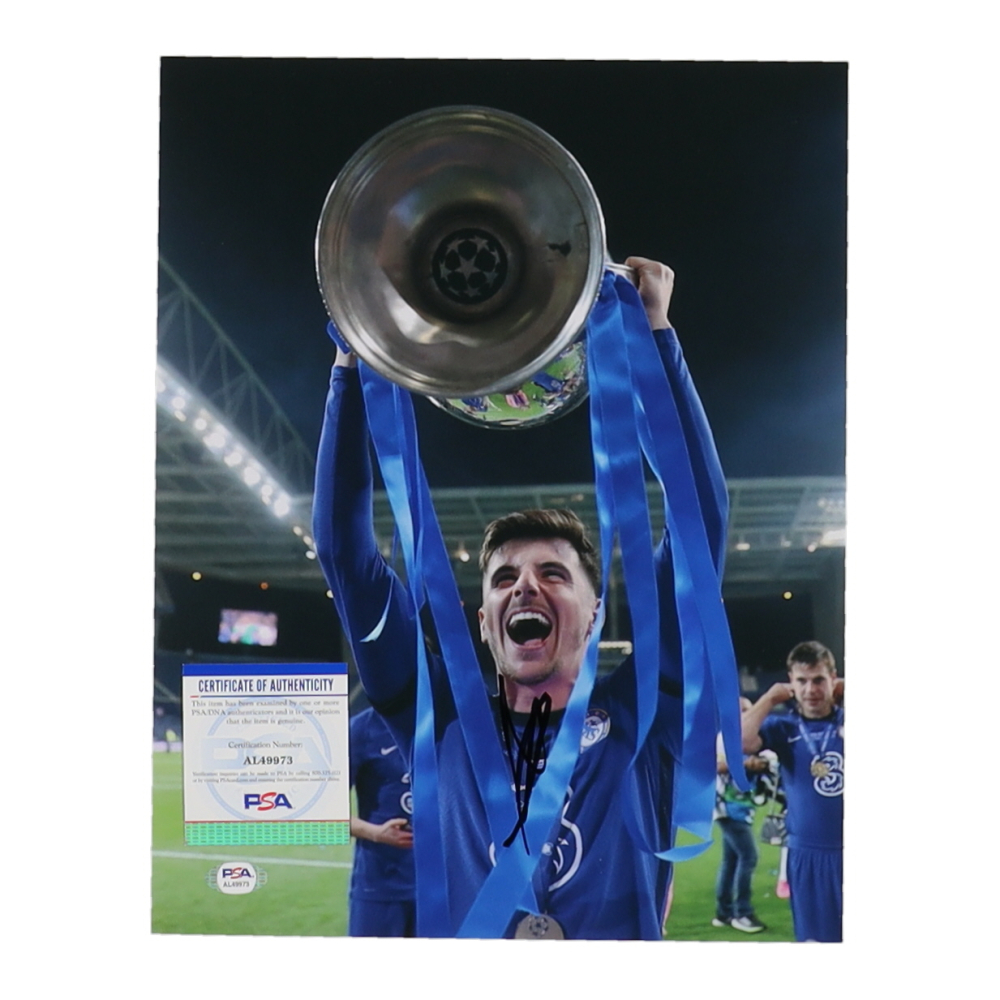 Mason Mount Signed Chelsea CF 11x14 Photo (PSA) | Pristine Auction