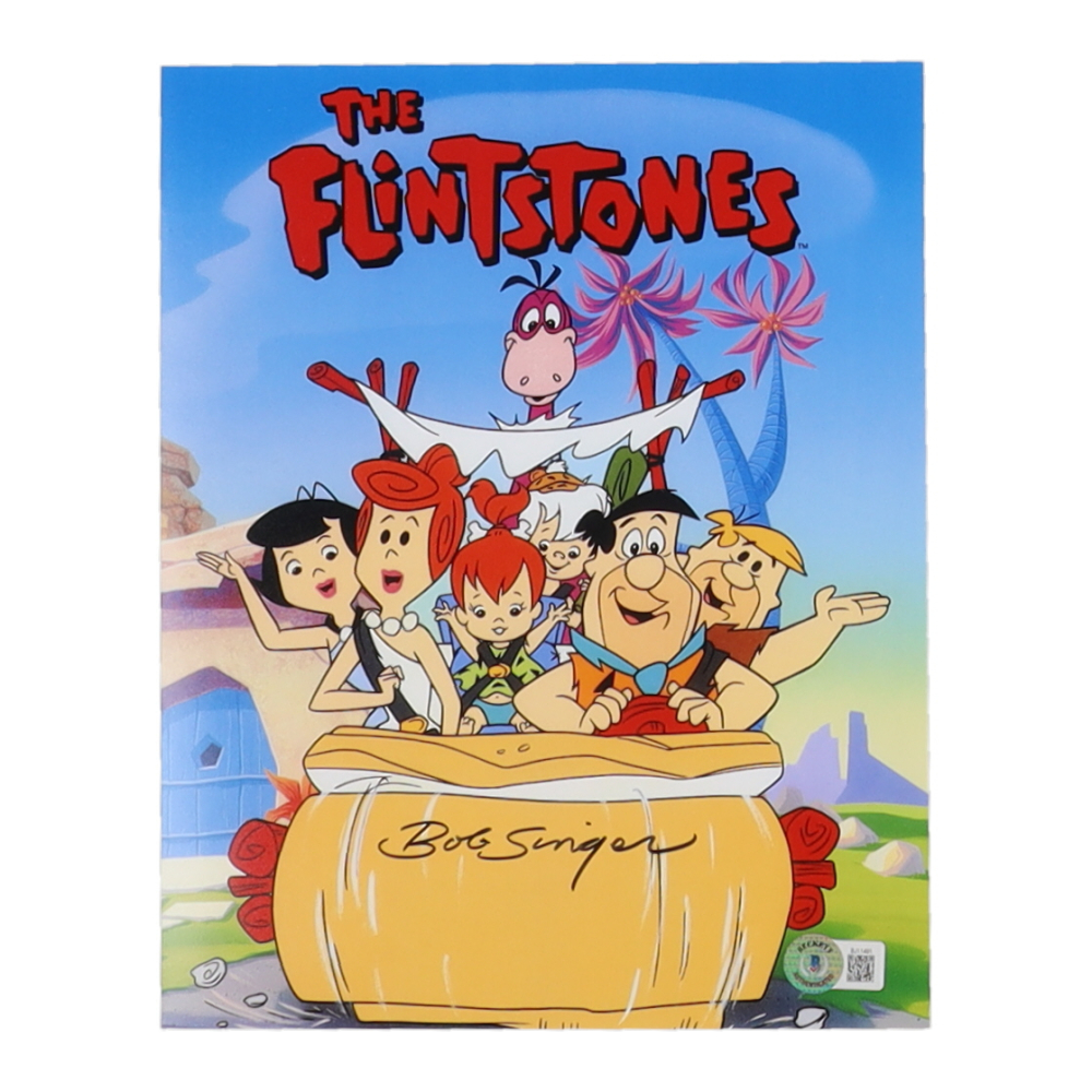 Bob Singer Signed "The Flintstones" 8x10 Photo (Beckett) | Pristine Auction