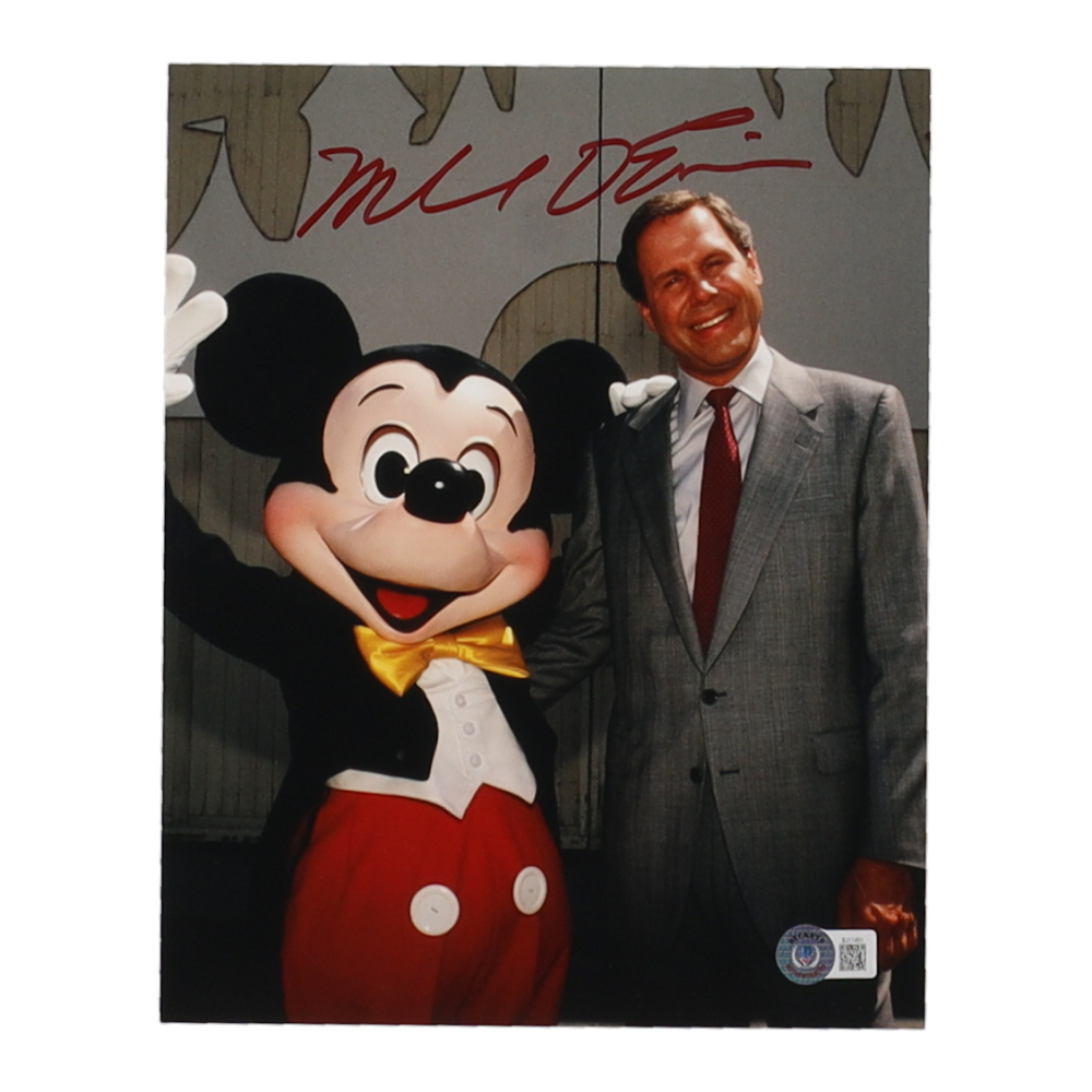 Michael Eisner Signed 8x10 Photo (Beckett) | Pristine Auction