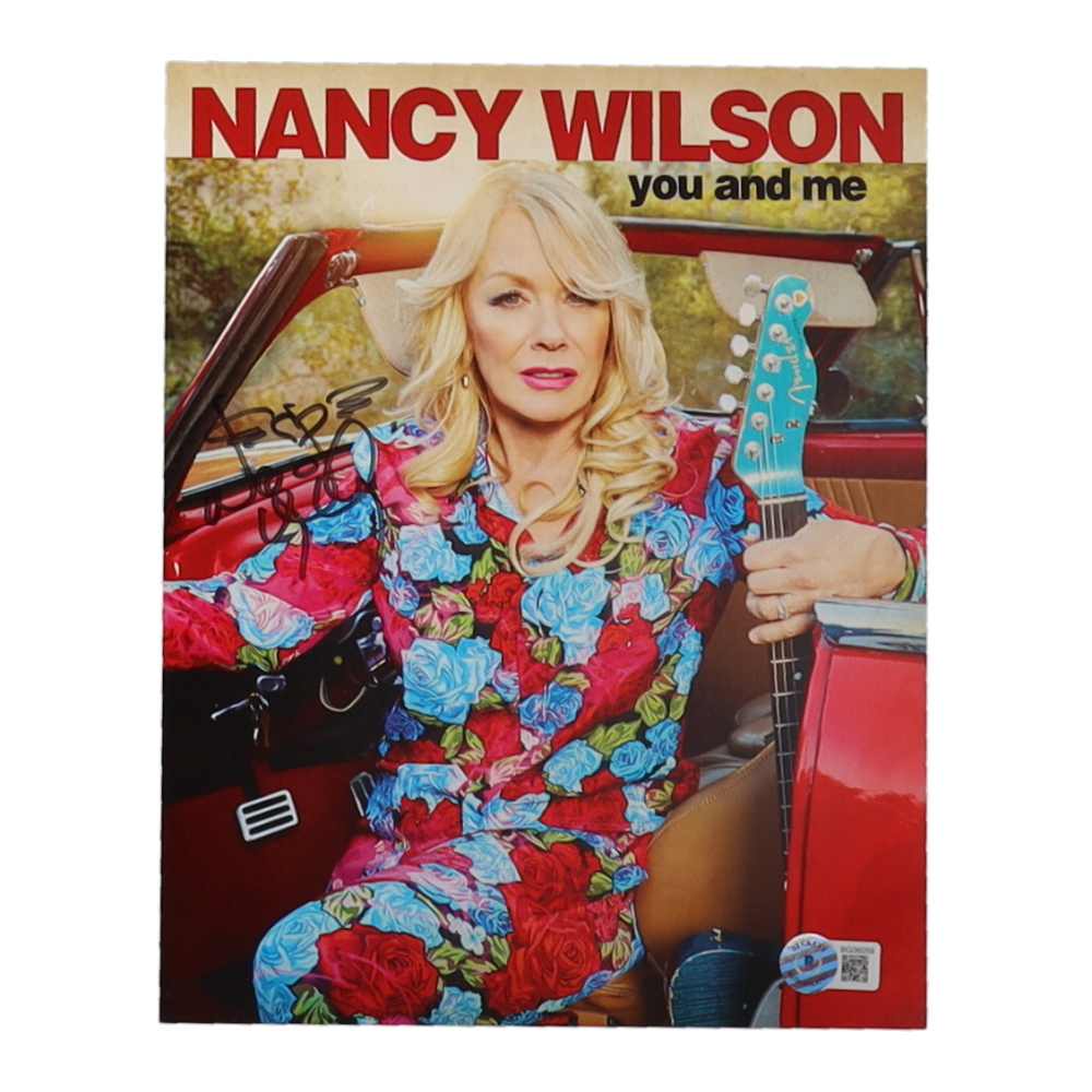 Nancy Wilson Signed "Heart" 8x10 Photo (Beckett) | Pristine Auction