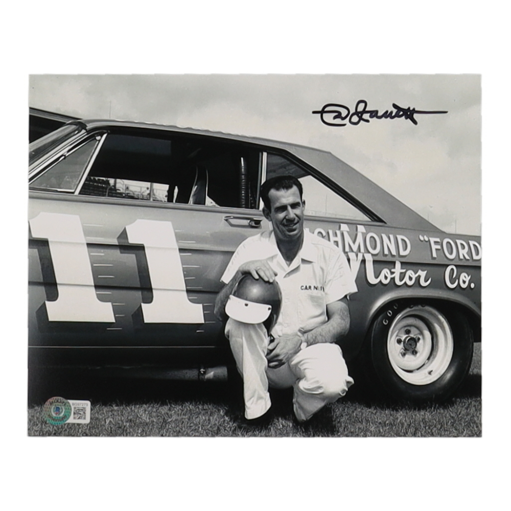 Ned Jarrett Signed NASCAR 8x10 Photo (Beckett) | Pristine Auction