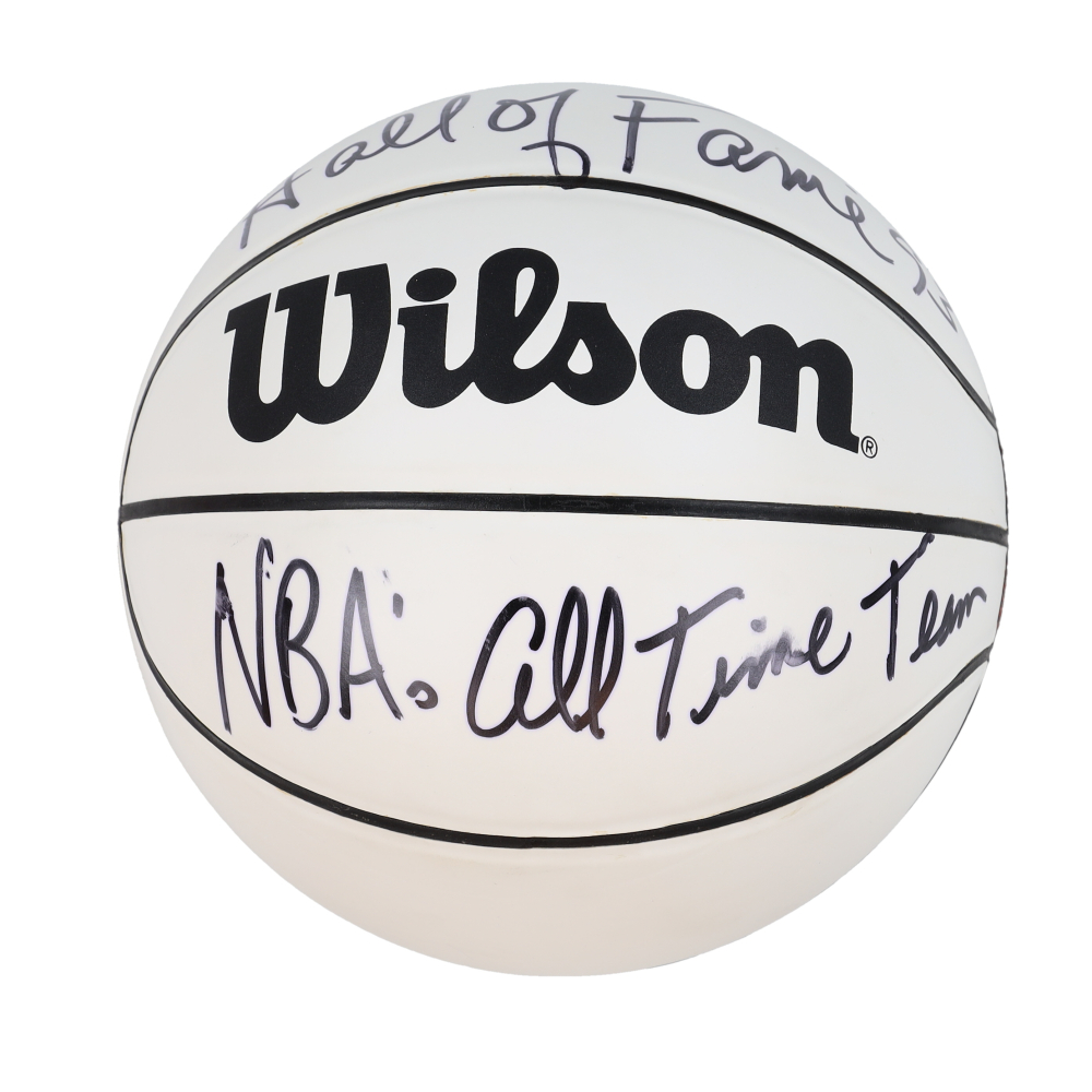Bill Walton Signed NBA Official Game Mini Basketball with Multiple ...