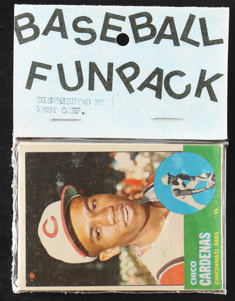 1963 Topps Baseball Card Fun Pack with (10) Cards | Pristine Auction