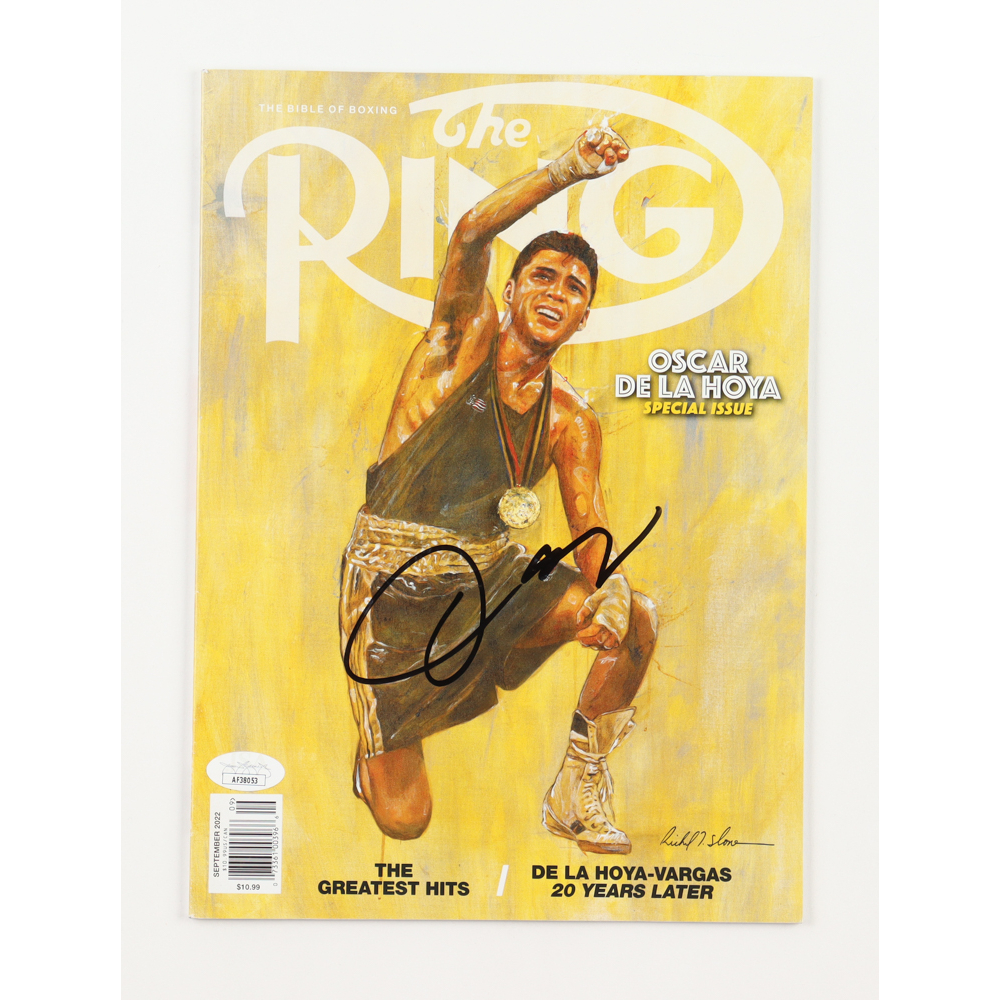 Oscar De La Hoya Signed 2022 "The Ring" Magazine (JSA) | Pristine Auction
