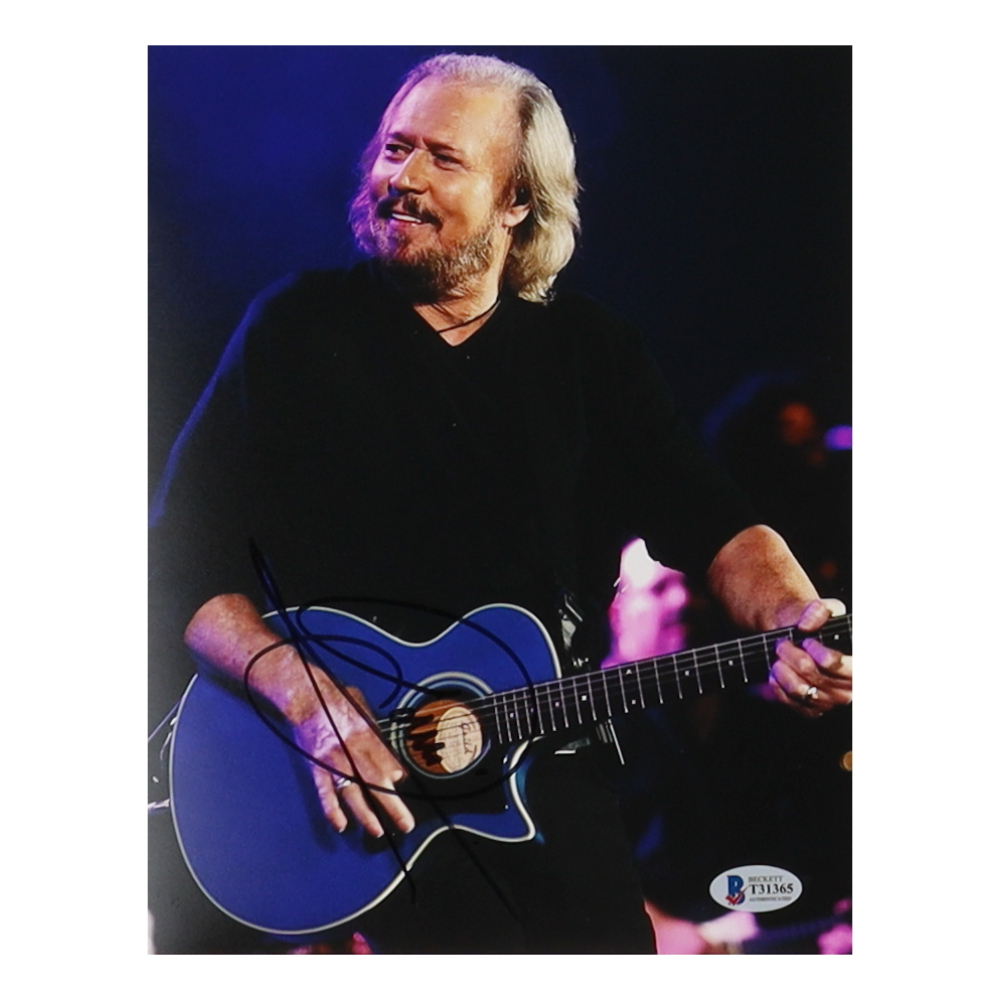Barry Gibb Signed 8x10 Photo (Beckett) | Pristine Auction
