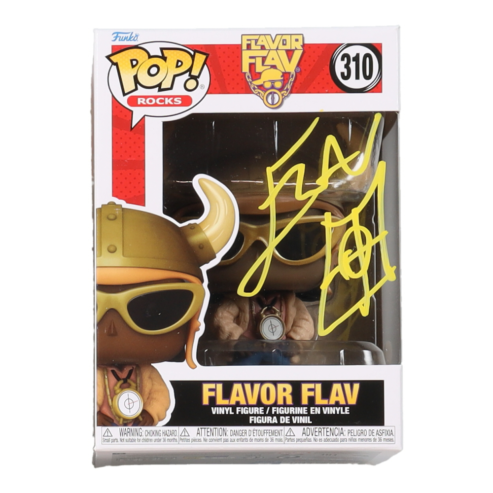 Flava Flav Signed "Flavor Flav" #310 Flavor Flav Funko Pop! Vinyl ...