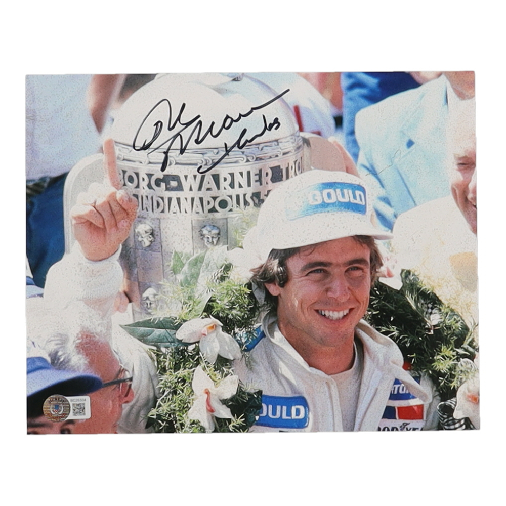 Rick Mears Signed 8x10 Photo (Beckett) | Pristine Auction