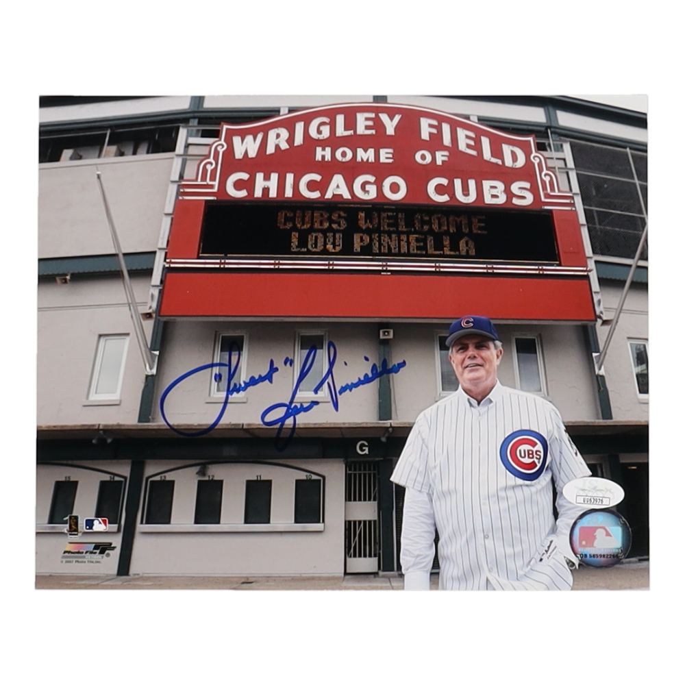 "Sweet" Lou Piniella Signed Cubs 8x10 Photo (JSA) | Pristine Auction