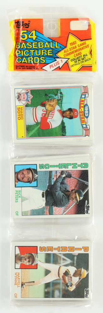 1984 Topps Rack Pack with (55) Baseball Cards | Pristine Auction