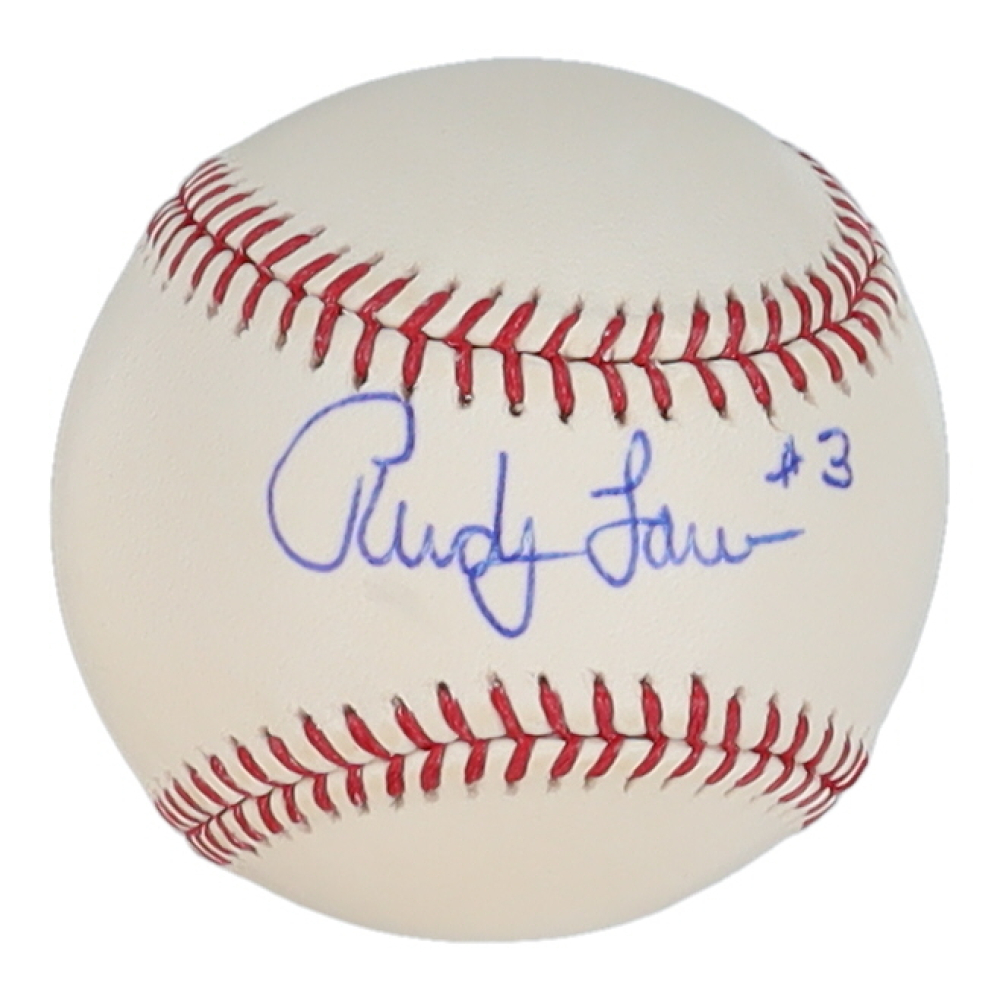 Rudy Law Signed OML Baseball (PSA) | Pristine Auction