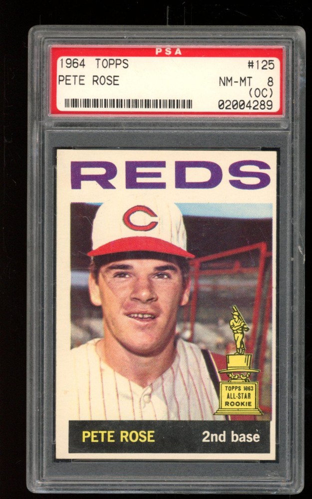 Pete Rose 1964 Topps #125 (PSA 8) (OC) | Pristine Auction