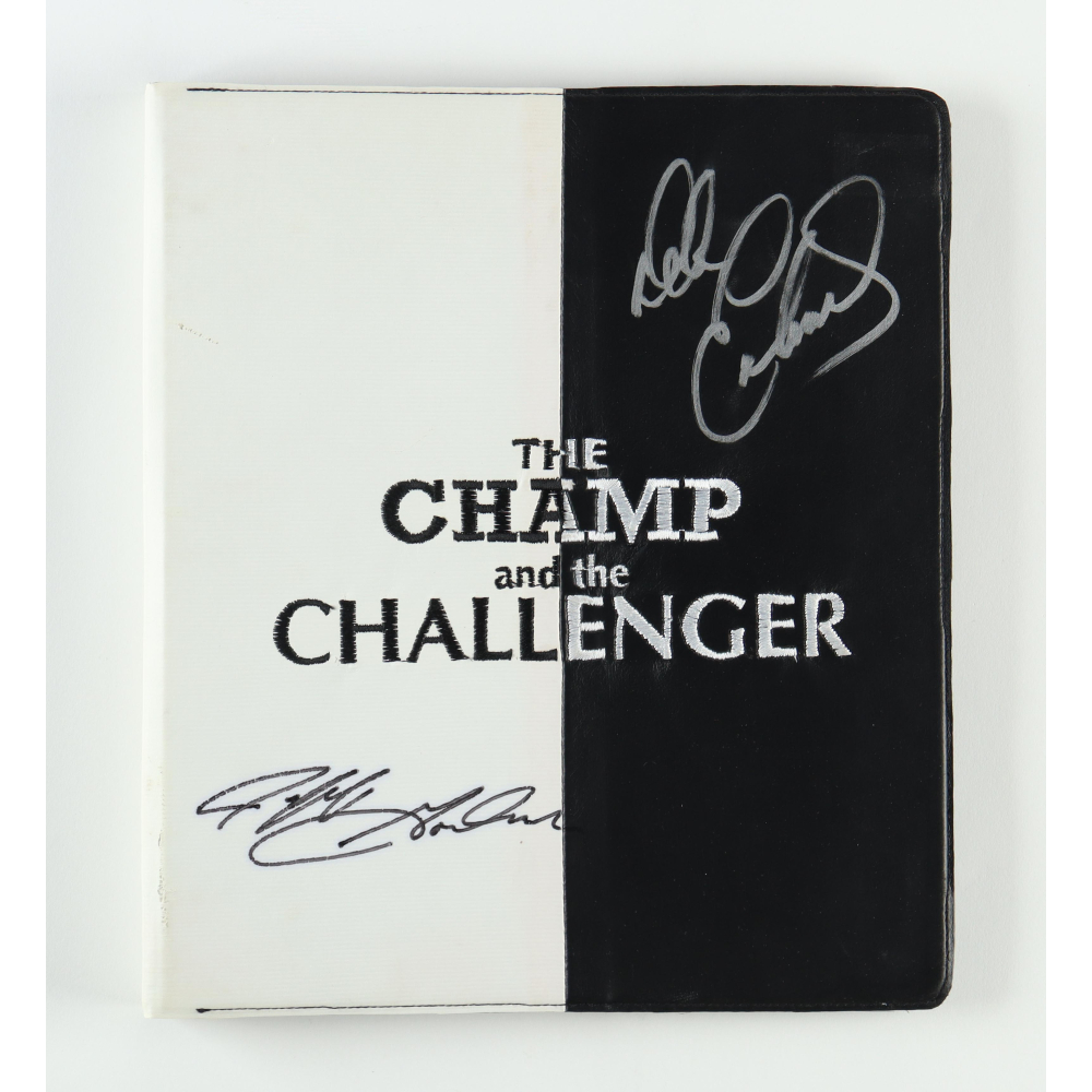 Jeff Gordon & Dale Earnhardt Sr. Signed "The Champ And The Challenger ...