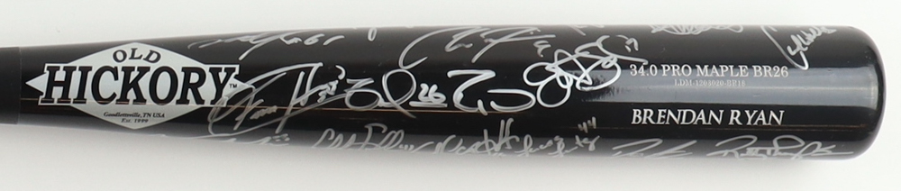 2012 Mariners Old Hickory Baseball Bat Signed by (21) with Ichiro ...
