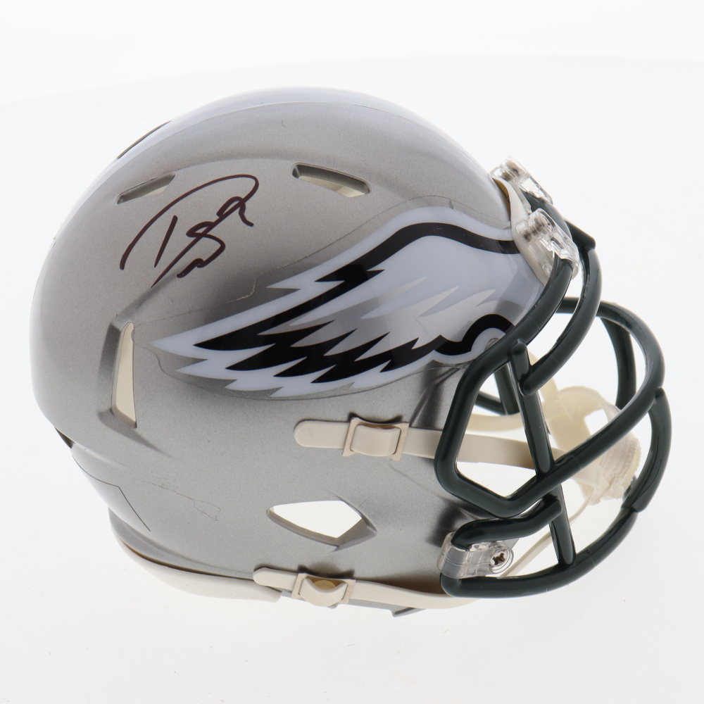 Darius Slay Signed Eagles Flash Alternate Speed Mini Helmet (JSA ...