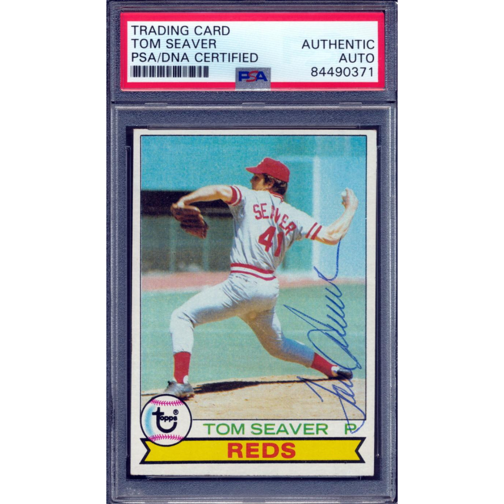 Tom Seaver Signed 1979 Topps #100 DP (PSA) | Pristine Auction