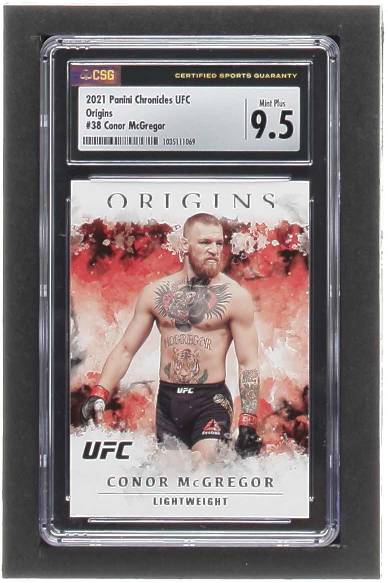 Conor McGregor 2021 Panini Origins UFC #38 (CSG 9.5) | Pristine Auction