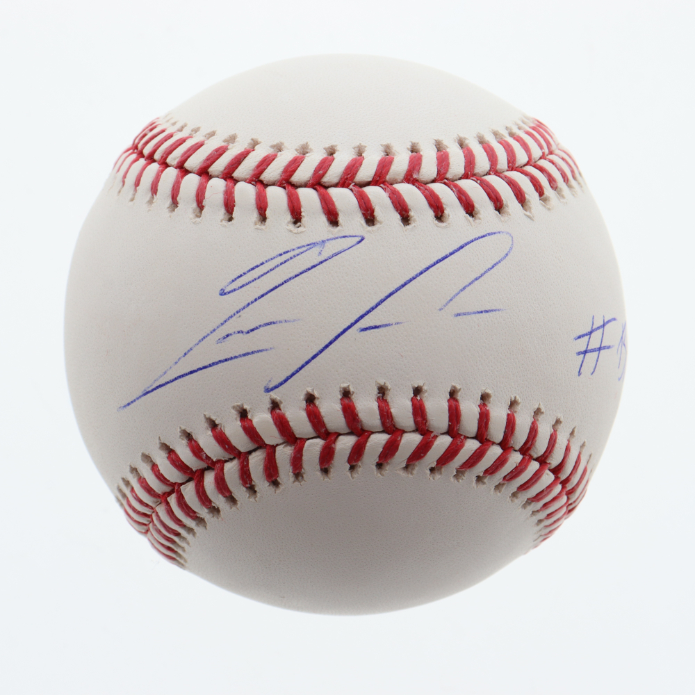 Ronald Acuna Jr. Signed OML Baseball Inscribed "#BLM" (JSA & USA SM ...