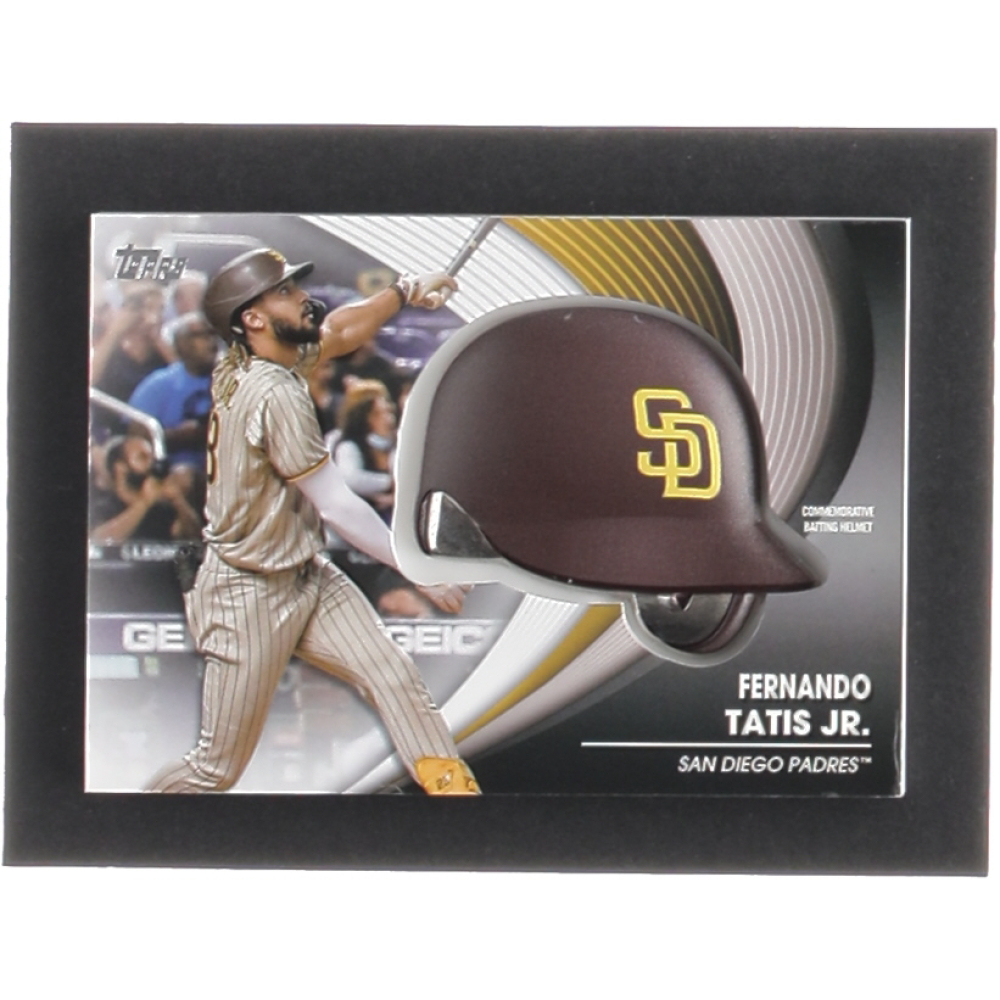 Fernando Tatis Jr. 2022 Topps Commemorative Batting Helmet Relics #BHFT ...