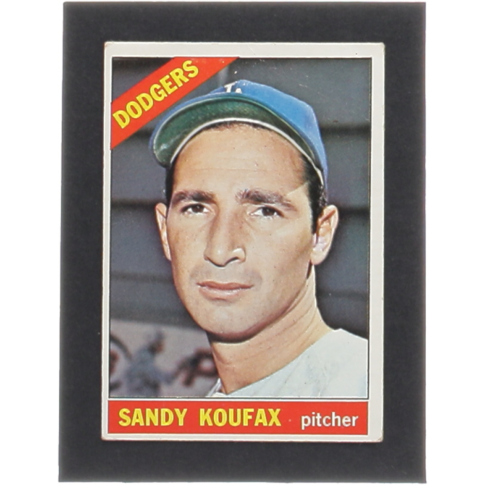 Sandy Koufax 1966 Topps #100 | Pristine Auction