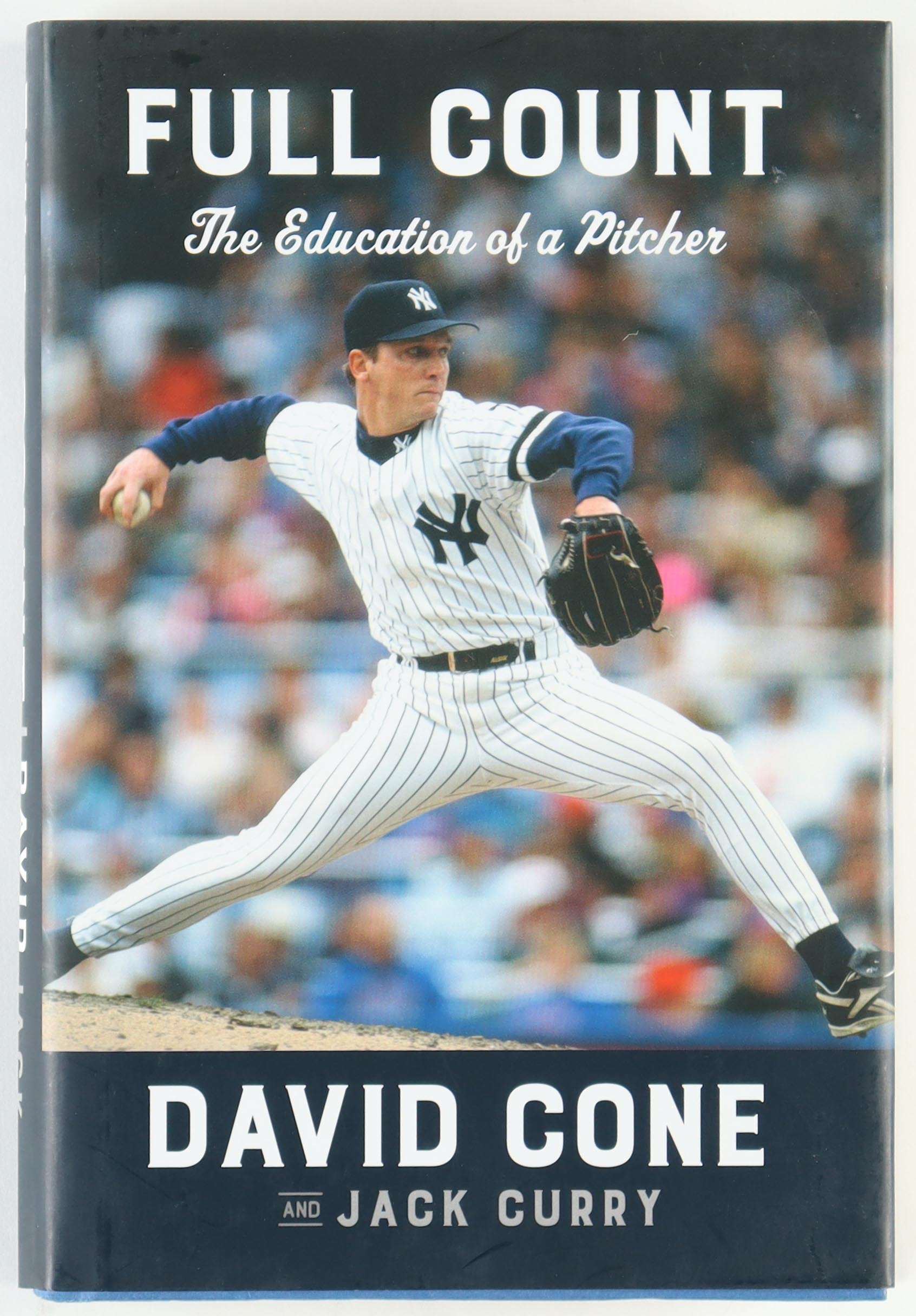 David Cone Signed "Full Count: The Education of a Pitcher" Hardcover ...