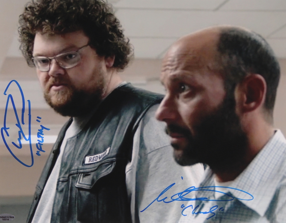 Christopher Reed & Michael Ornstein Signed "Sons of Anarchy" 11x14 ...