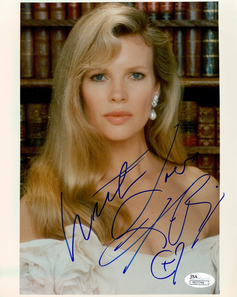 Kim Basinger Signed 8x10 Photo with Inscription (JSA COA) | Pristine ...