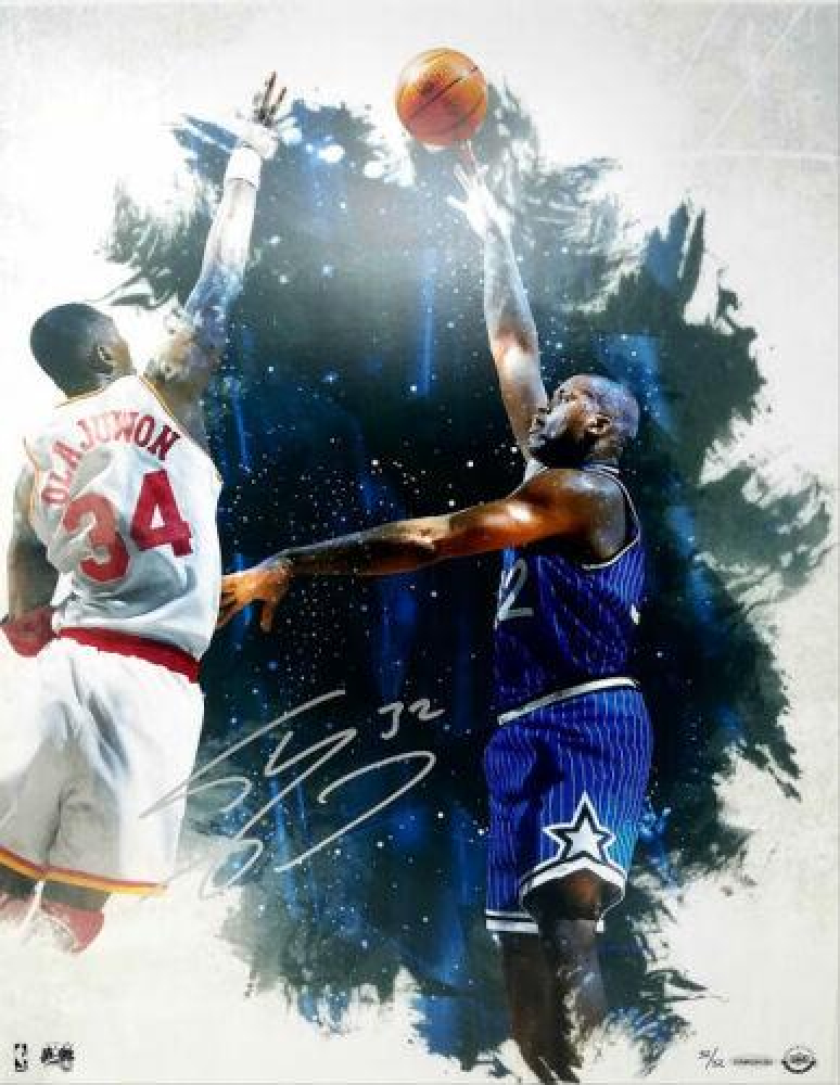 Shaquille O'Neal Signed Magic LE 16x20 Photo (UDA) | Pristine Auction