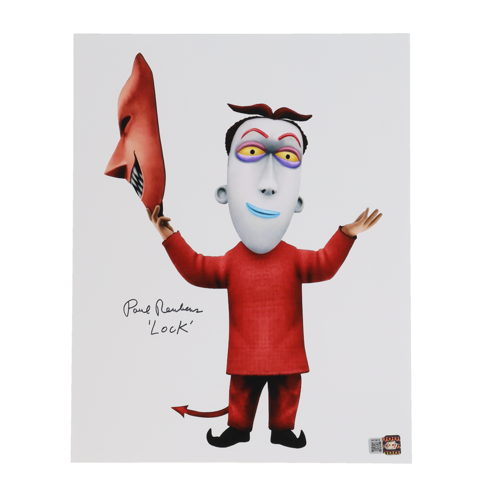 Paul Reubens Signed "The Nightmare Before Christmas" 11x14 Photo ...