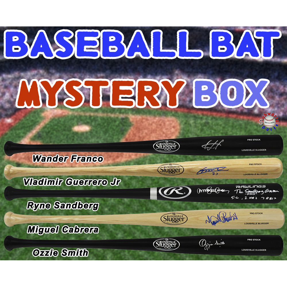 Full Size Baseball Bat Signed Mystery Box - Series 23 (Limited to 150 ...