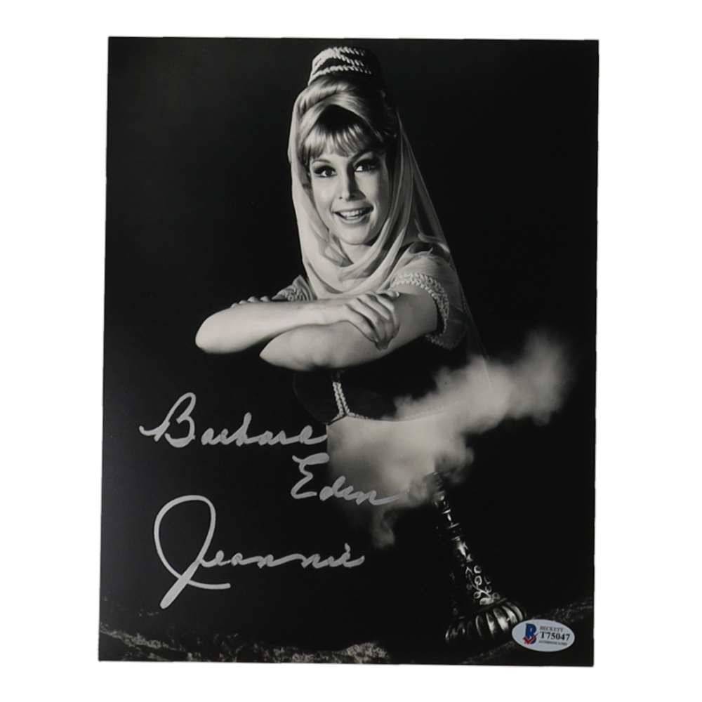 Barbara Eden Signed "I Dream of Jeannie" 8x10 Photo Inscribed "Jeannie" (Beckett) | Pristine Auction