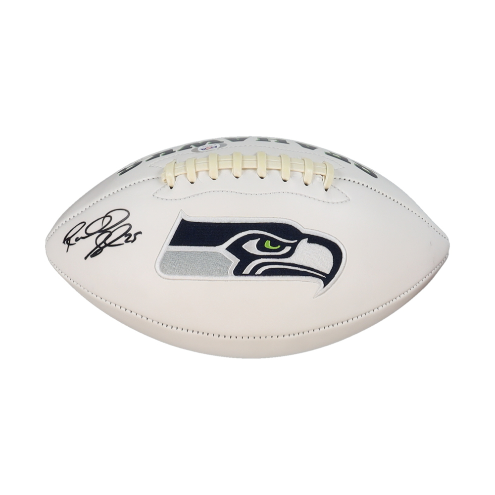 Richard Sherman Signed Seahawks Logo Football (PSA) | Pristine Auction