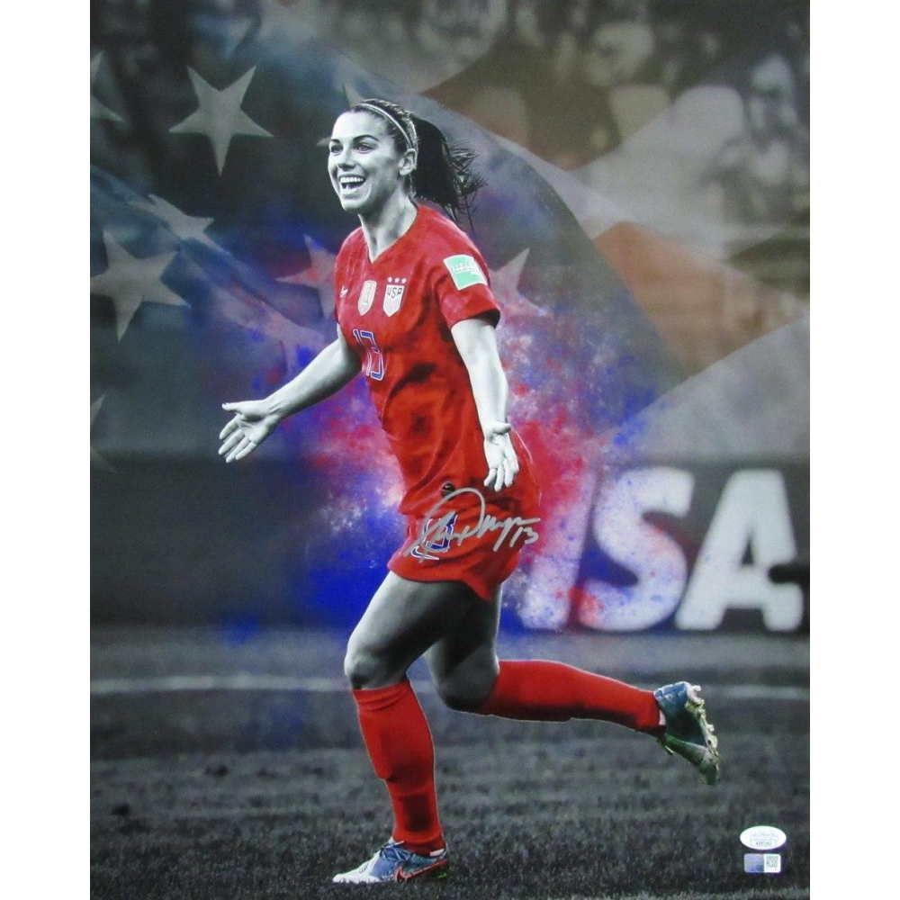 Alex Morgan Signed Team USA 16x20 Photo (JSA) | Pristine Auction