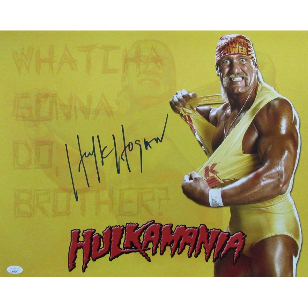 Hulk Hogan Signed WWE 16x20 Photo (JSA) | Pristine Auction