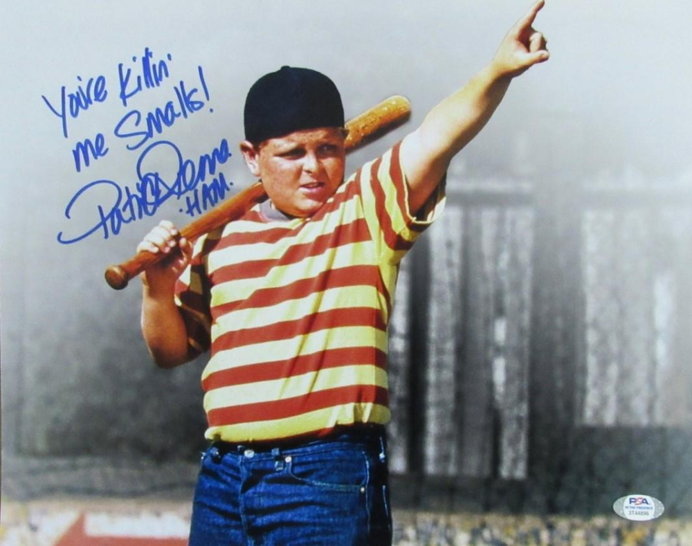 Patrick Renna Signed "The Sandlot" 11x14 Photo Inscribed "You're Killin ...