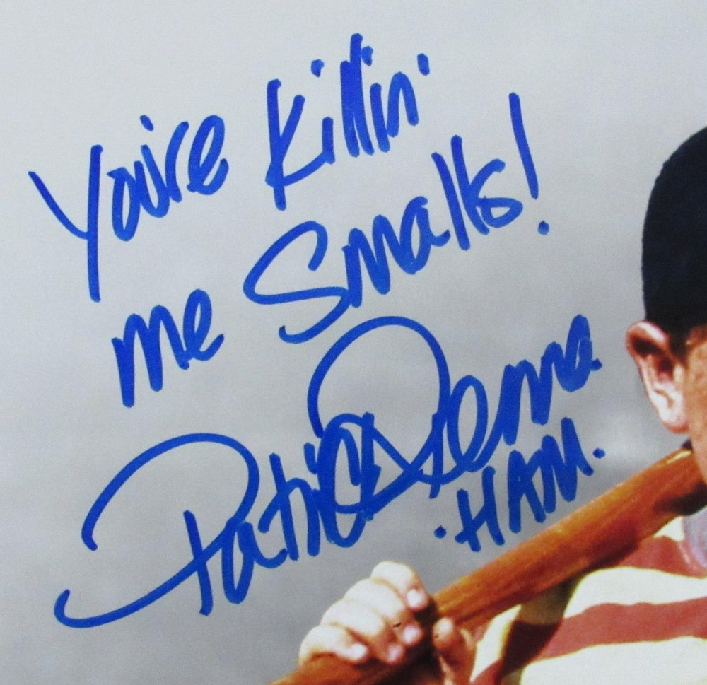 Patrick Renna Signed "The Sandlot" 11x14 Photo Inscribed "You're Killin ...